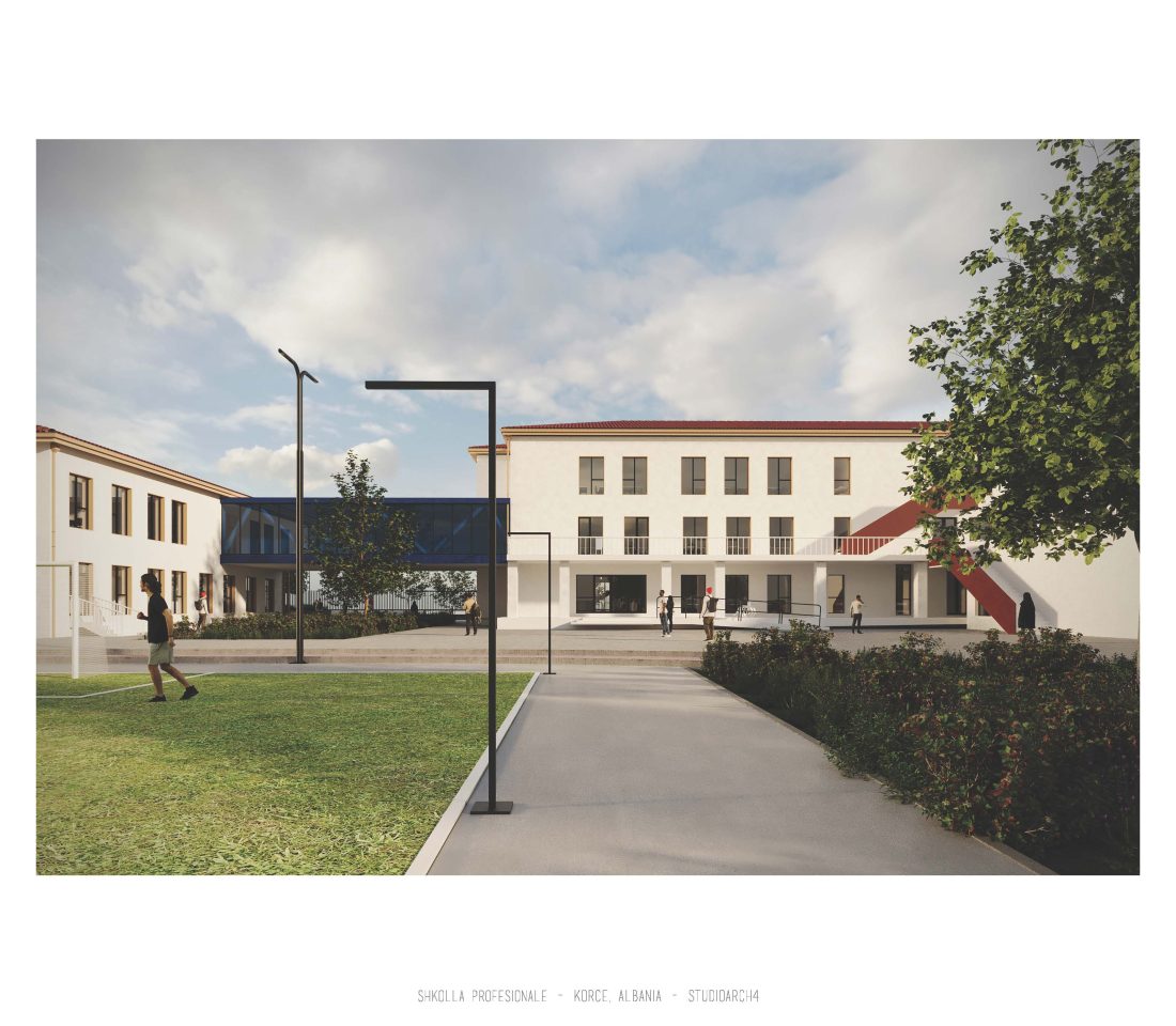 “ISUF GJATA” & “IRAKLI TEROVA” Professional SCHOOL - Studioarch4